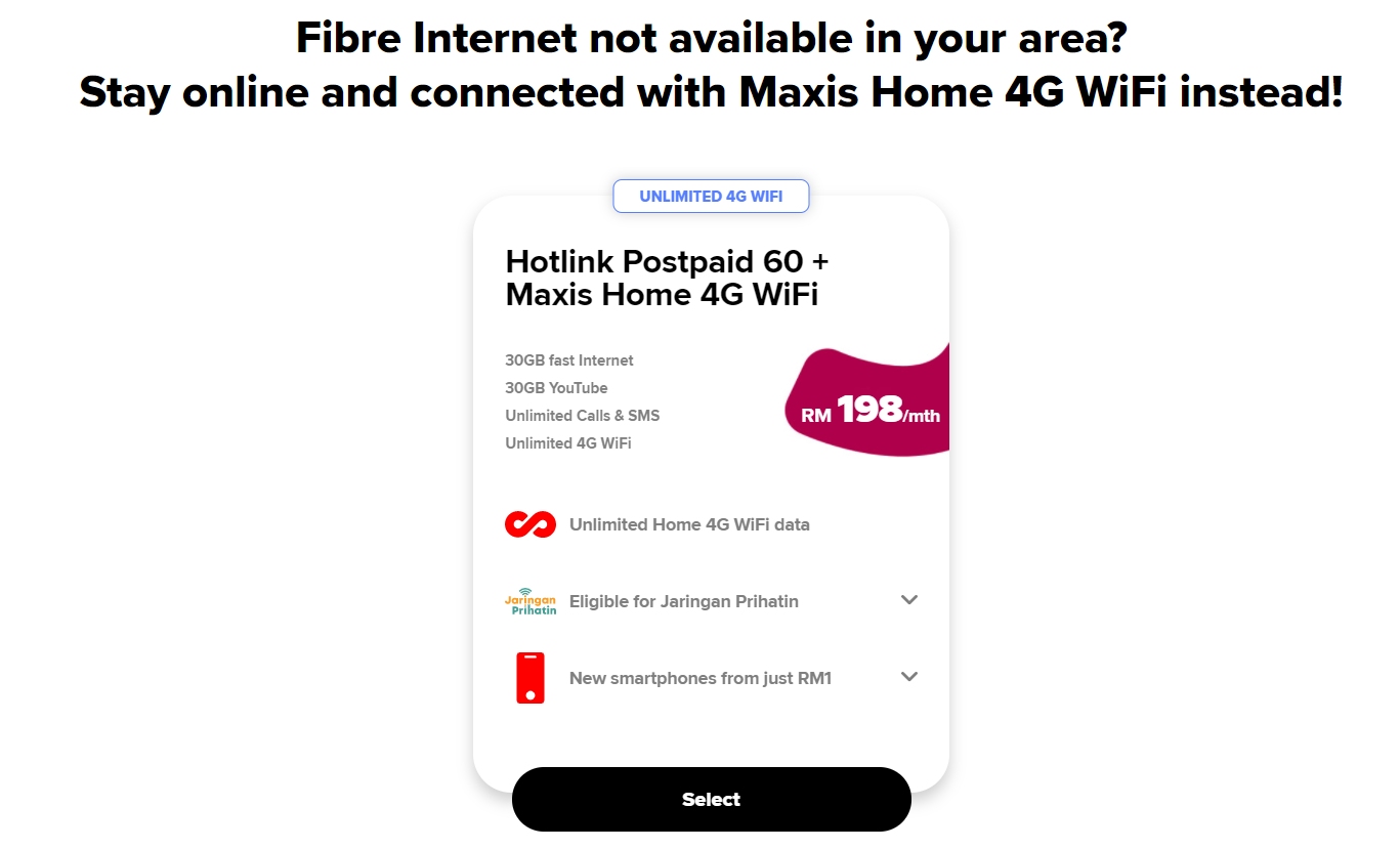 Maxis offers Hotlink Postpaid and Fibre Broadband bundle with WiFi 6 ...