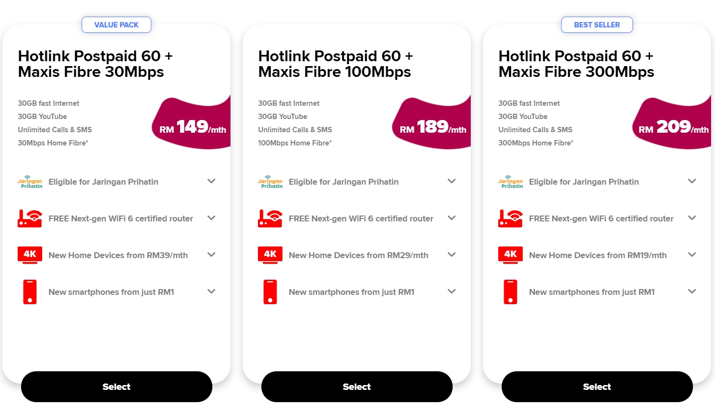Maxis offers Hotlink Postpaid and Fibre Broadband bundle with WiFi 6 ...