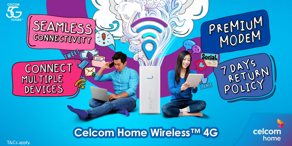No more messy cables, just plug and play with Celcom Home Wireless™ for ...