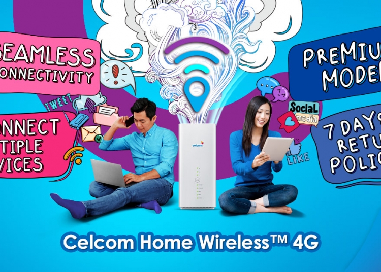 No more messy cables, just plug and play with Celcom Home Wireless™ for ...