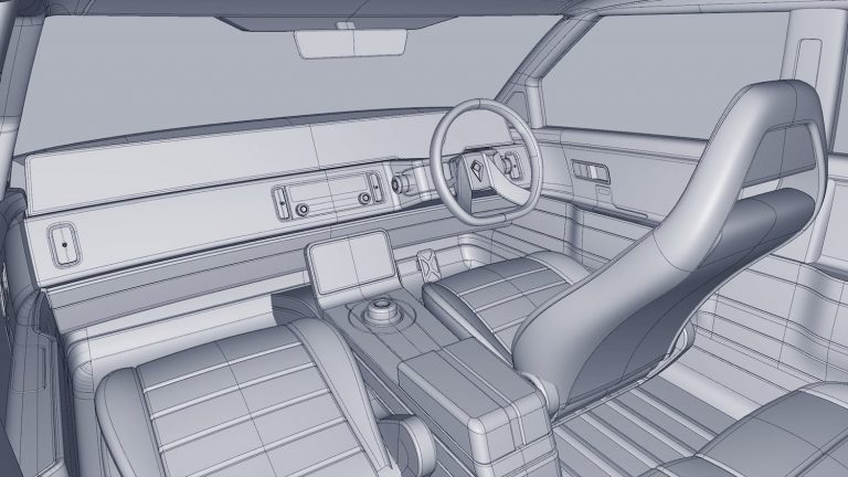 Malaysian designer reimagines iconic first-gen Proton Knight to fit a ...