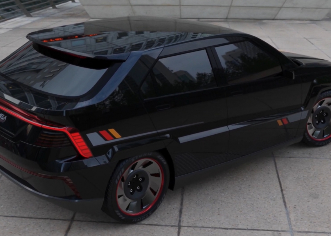 Malaysian designer reimagines iconic first-gen Proton Knight to fit a ...