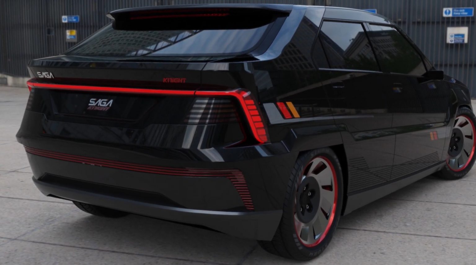 Malaysian designer reimagines iconic first-gen Proton Knight to fit a ...