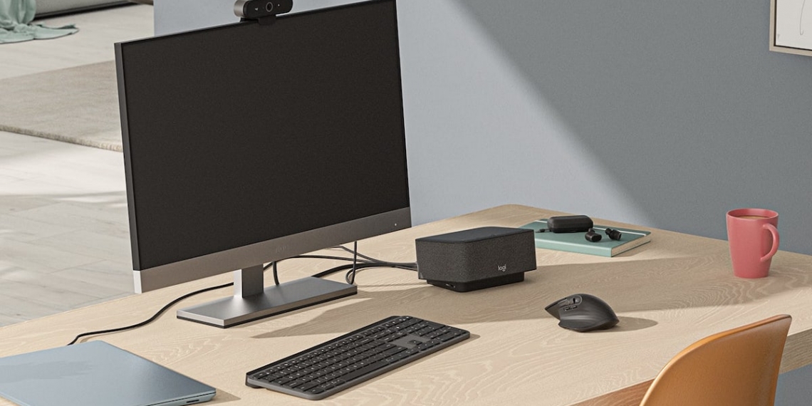 Logitech's new Logi Dock is a speaker, charger, and connection hub all ...