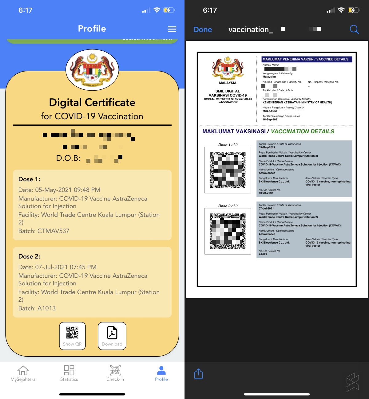 Here s How To Export And Print Your COVID 19 Vaccine Certificate On Here s How To Export And Print Your COVID 19 Vaccine Certificate On