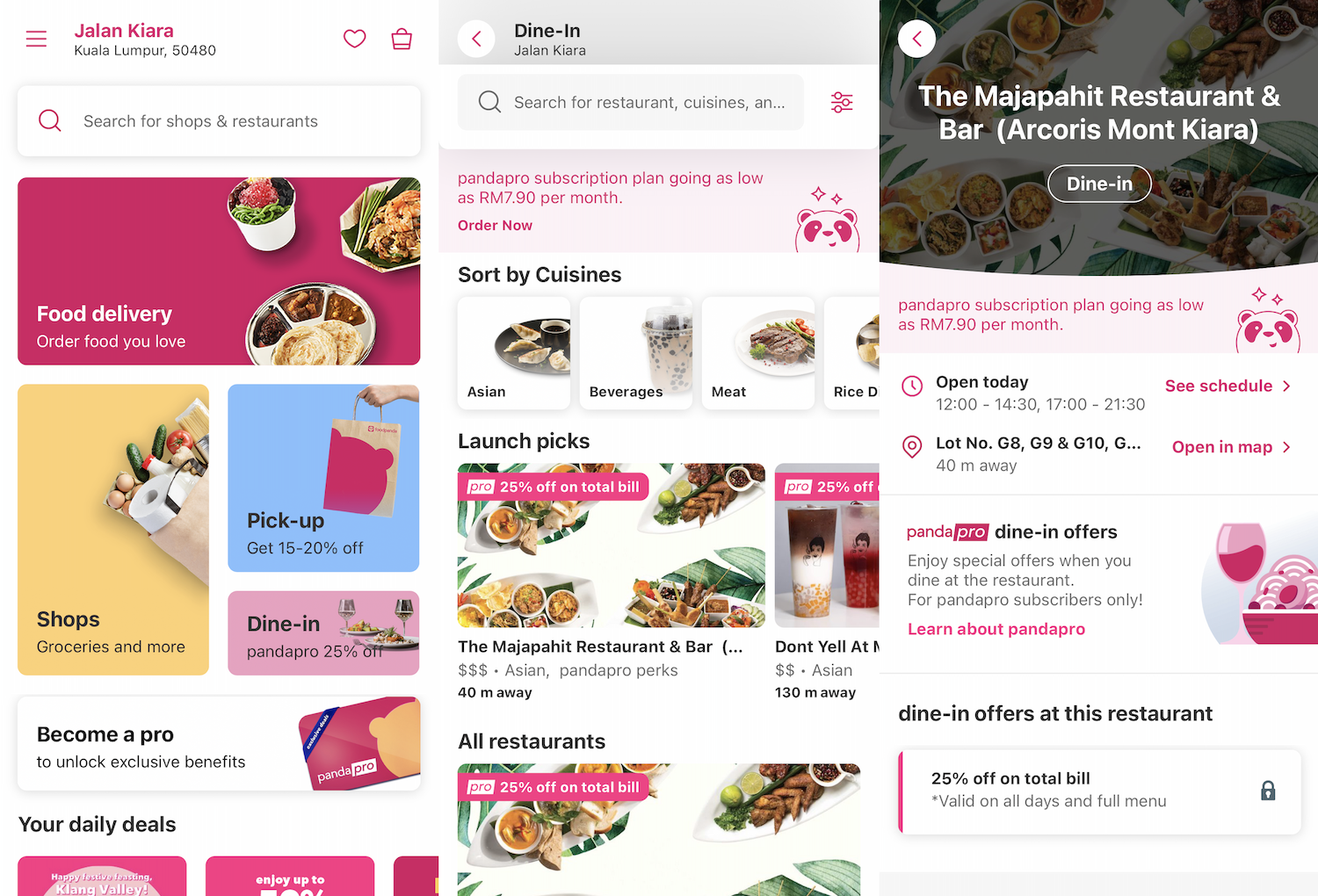 Foodpanda's Pandapro subscription service offers 25% discount for ...