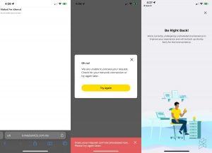 [ UPDATE ] Maybank2u and MAE app appears to be down - SoyaCincau