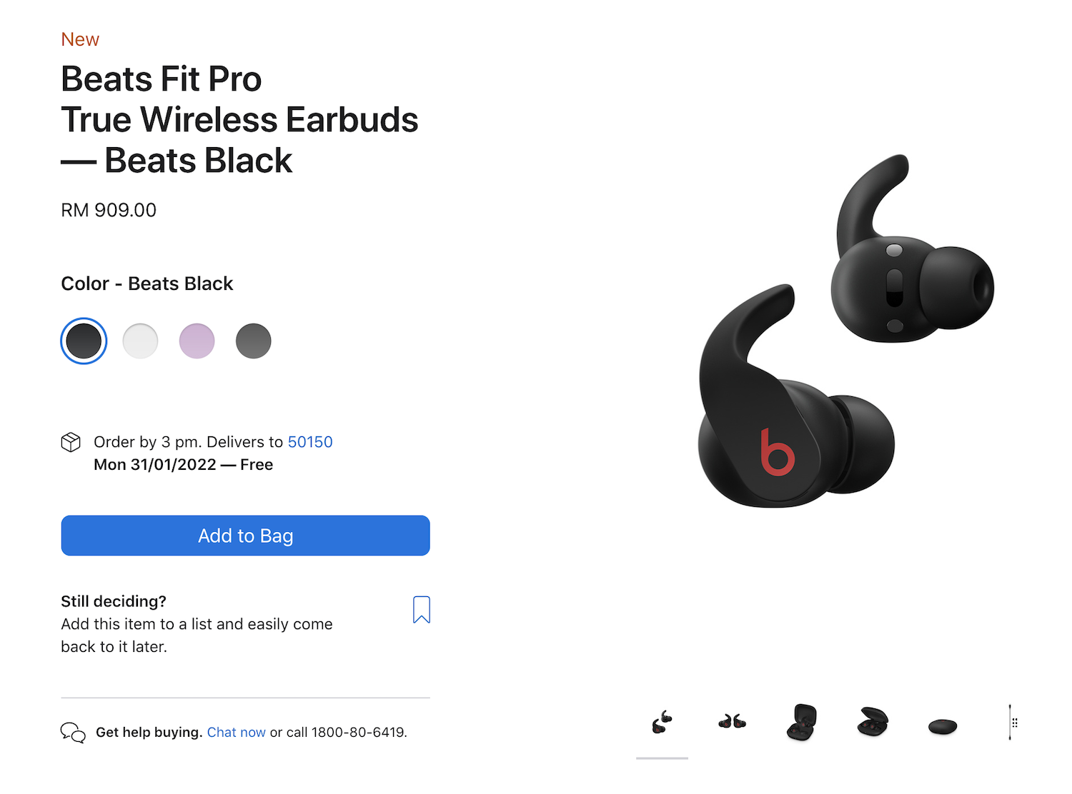 Beats Fit Pro now available in Malaysia, priced at RM909 - SoyaCincau