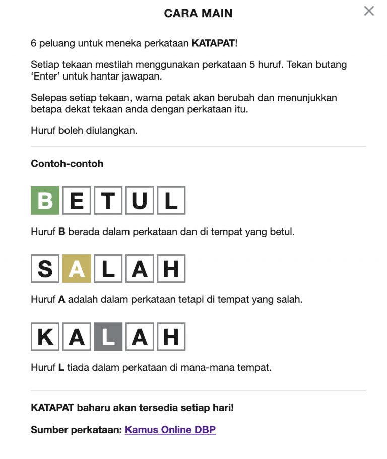 The BM version of Wordle is way harder - SoyaCincau