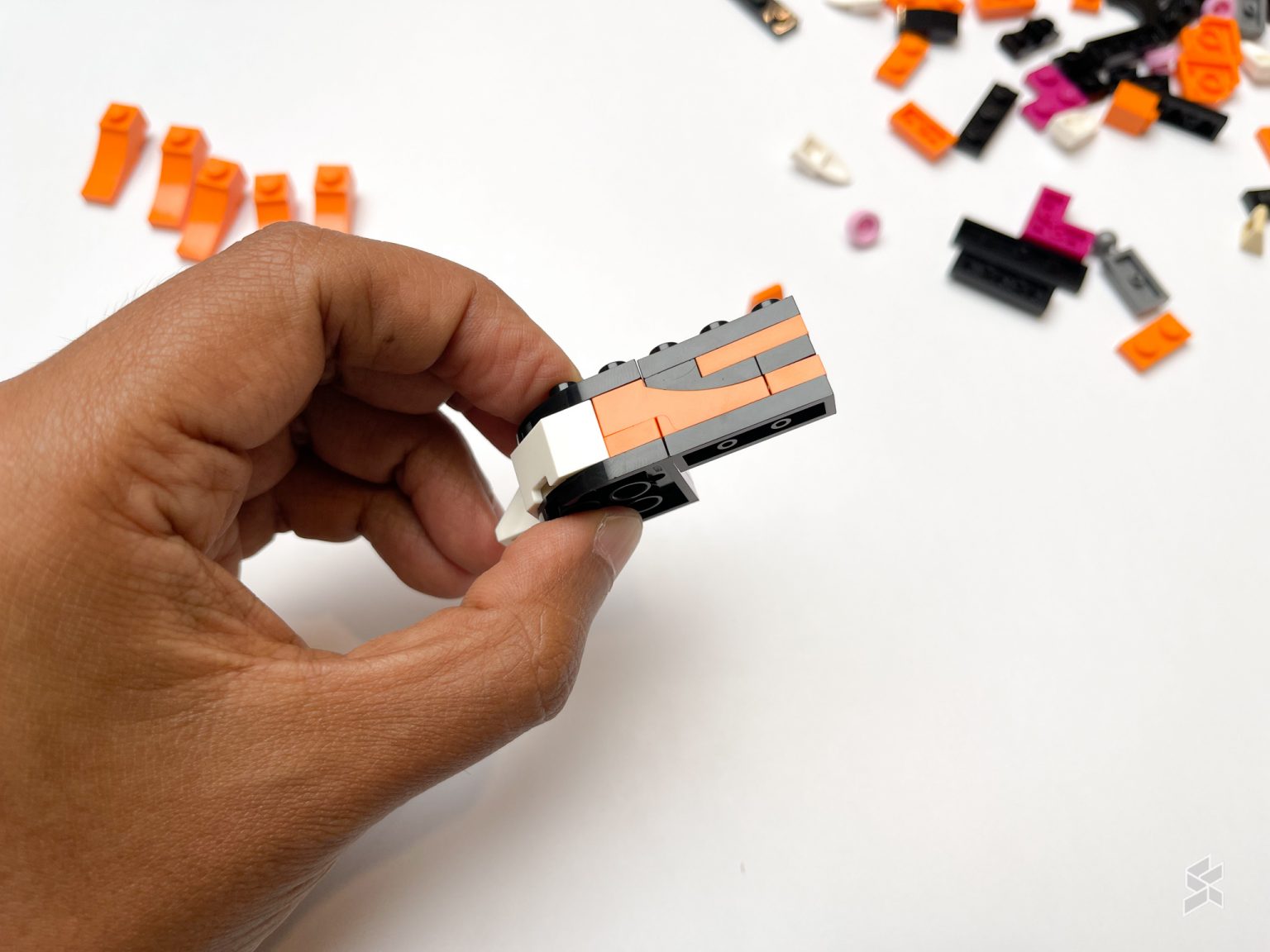 We built the Lego Majestic Tiger set just in time for Chinese New Year ...