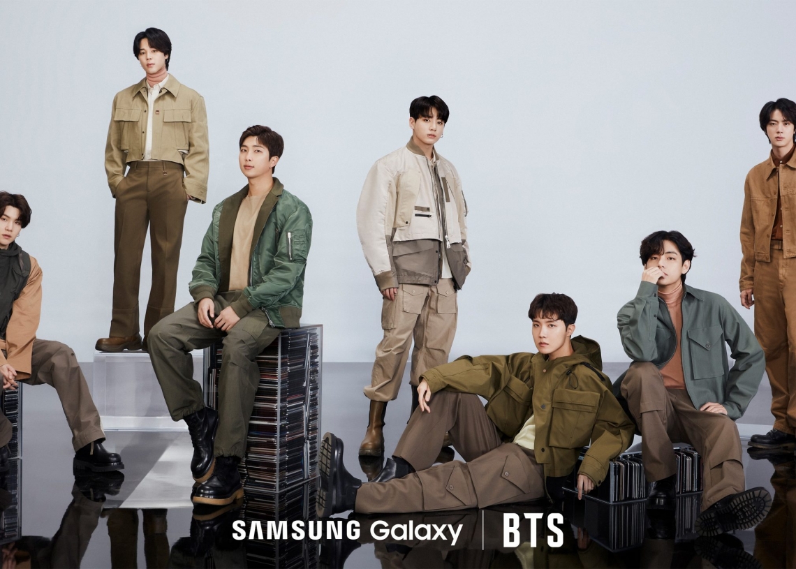 BTS fans tuned into the Samsung Galaxy Unpacked 2022 hoping to see a ...