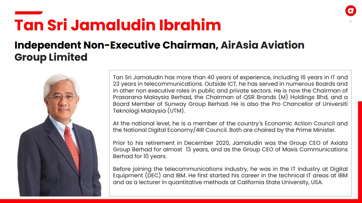 Capital A appoints former Axiata Group CEO as AirAsia Chairman - SoyaCincau