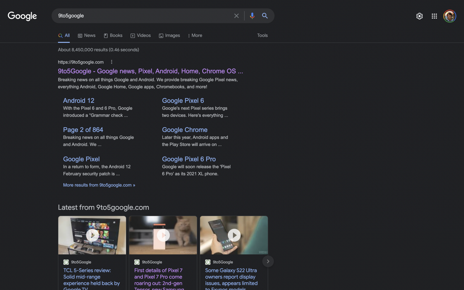 Google joins the dark side with its new pitch-black theme - SoyaCincau