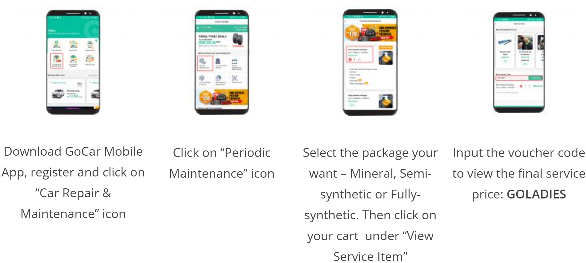 Attention Ladies: You can get your car serviced by GoCar with a 70% ...