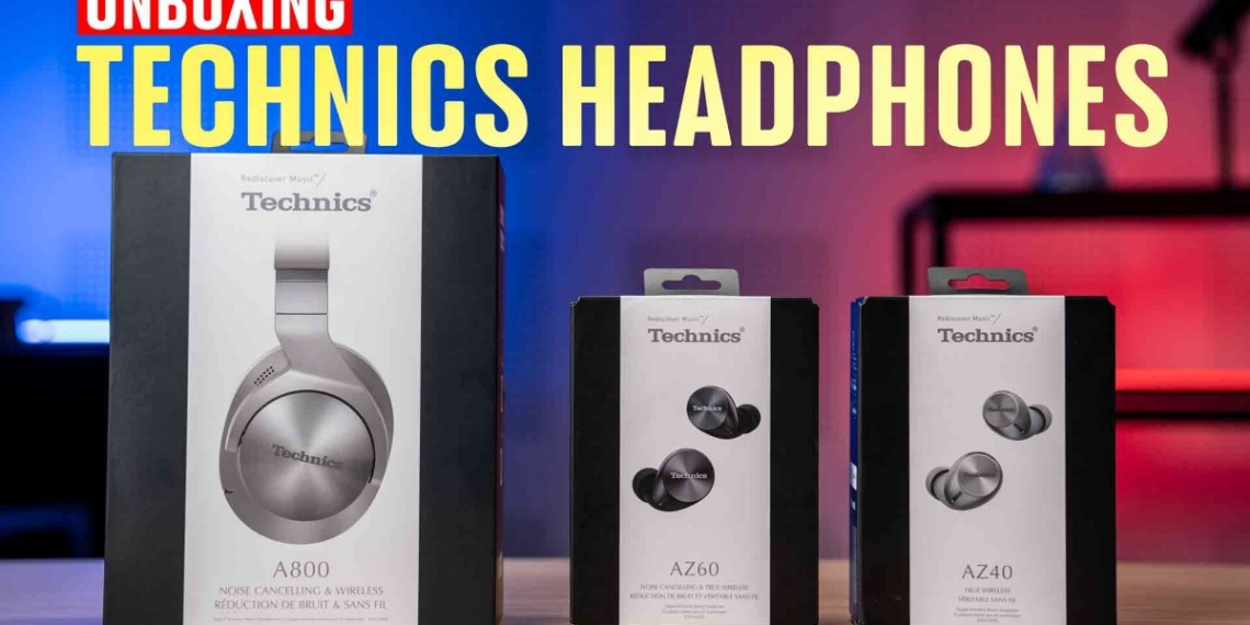 We check out three of the latest headphones and earbuds from Technics ...