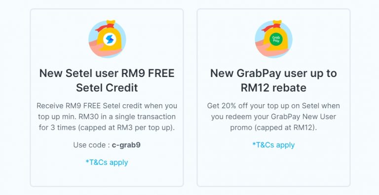 Now you can top-up Setel eWallet with GrabPay and enjoy double-dipping ...