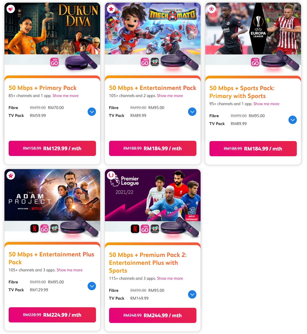 Astro rolls out Fibre service with speeds up to 800Mbps, Astro and ...