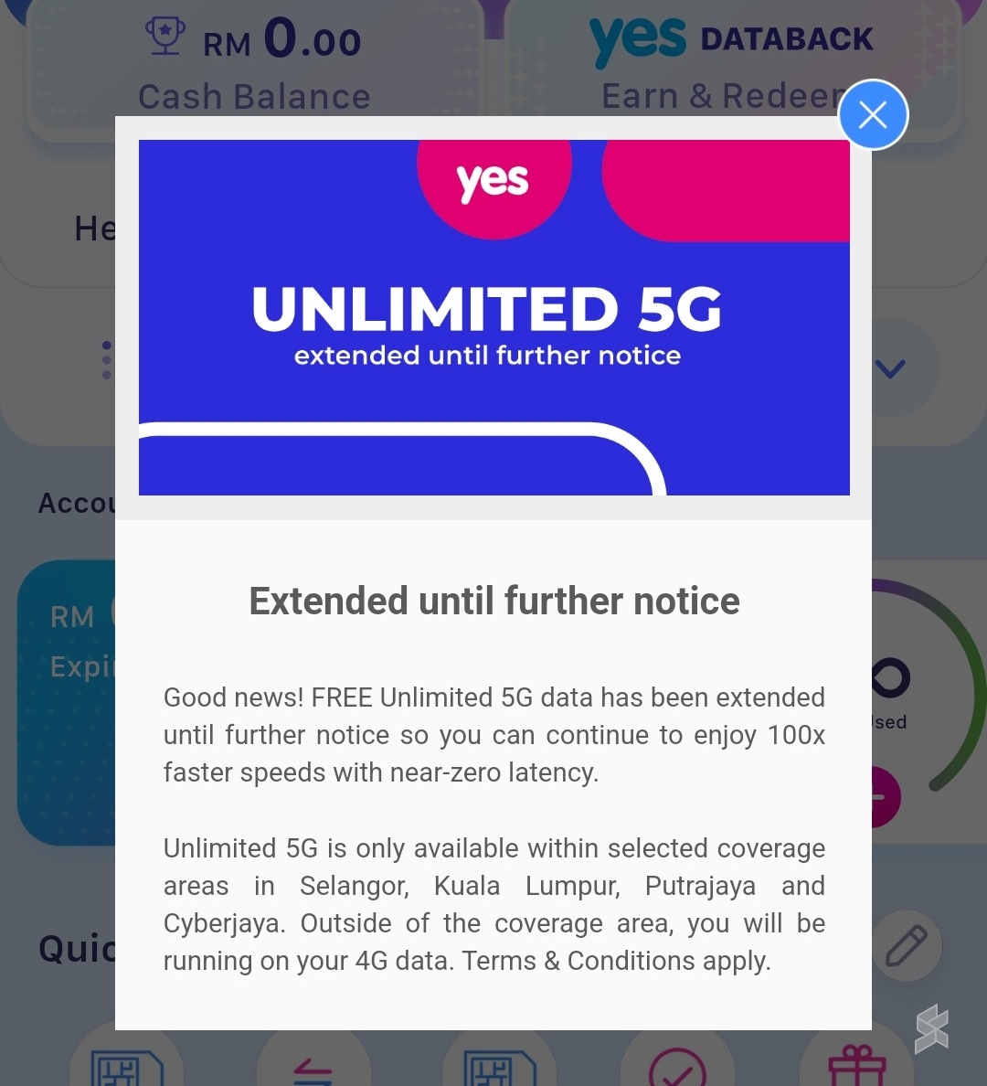 Yes extends free unlimited 5G data offer until further notice - SoyaCincau