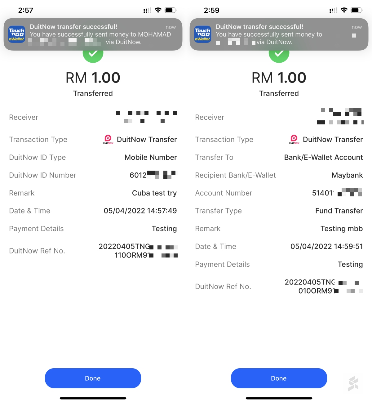 Touch 'n Go eWallet lets you instantly transfer money to other bank ...