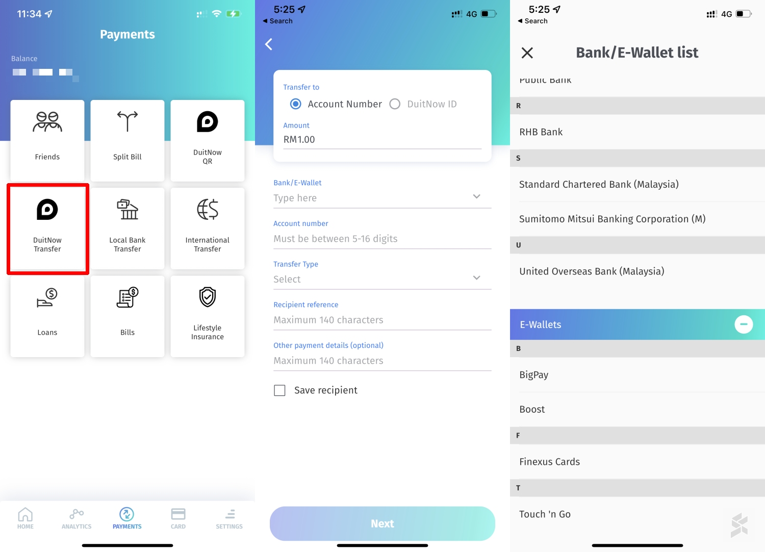 BigPay finally supports DuitNow QR and instant interbank transfers
