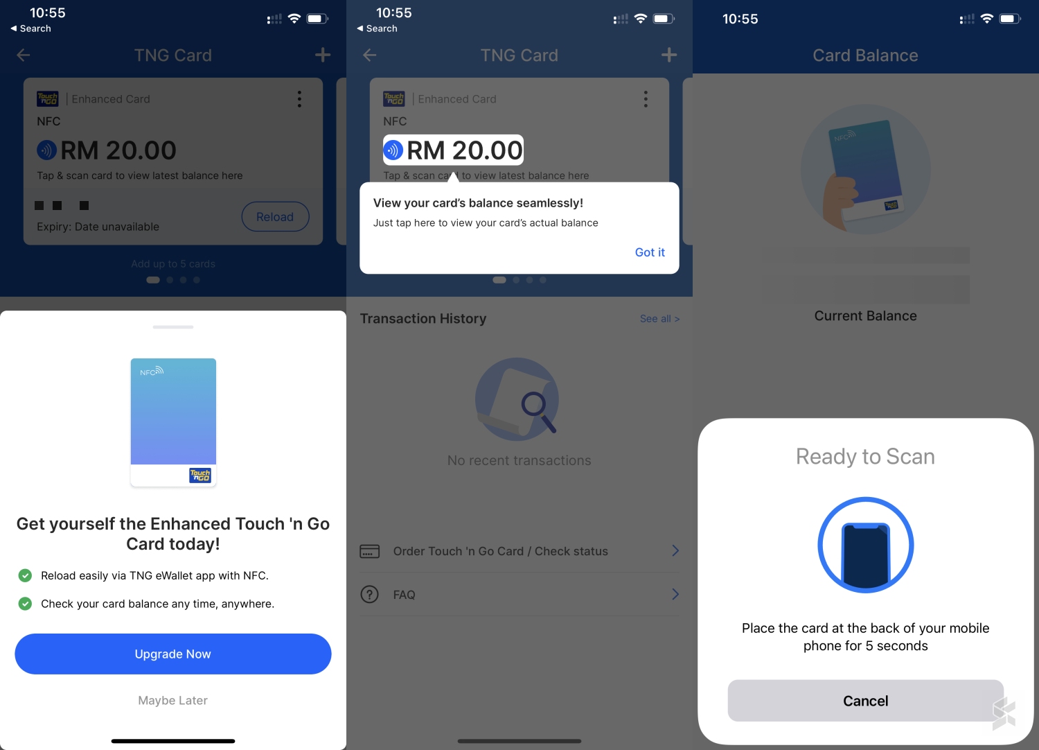 Finally, Touch 'n Go enables TNG NFC card reload via smartphone ...