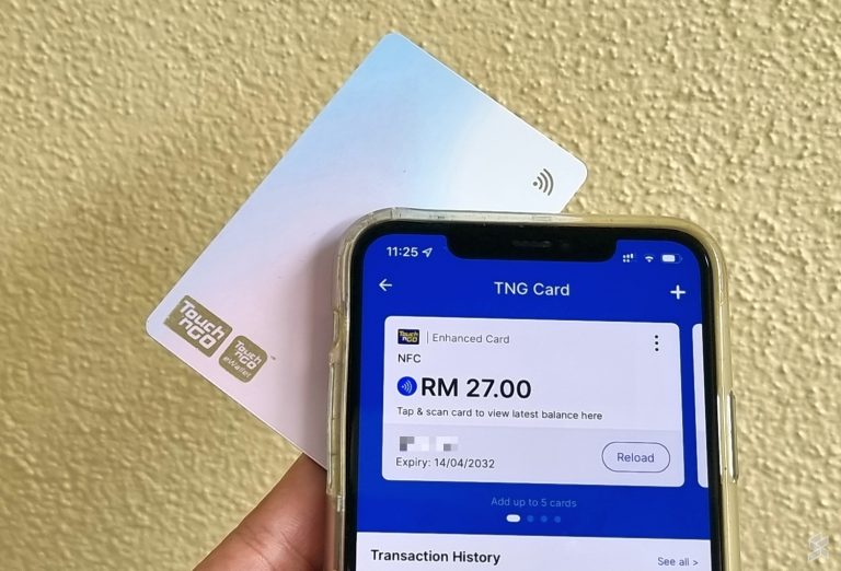 How to: Renew MyRapid KL My50 Travel Pass using TNG eWallet