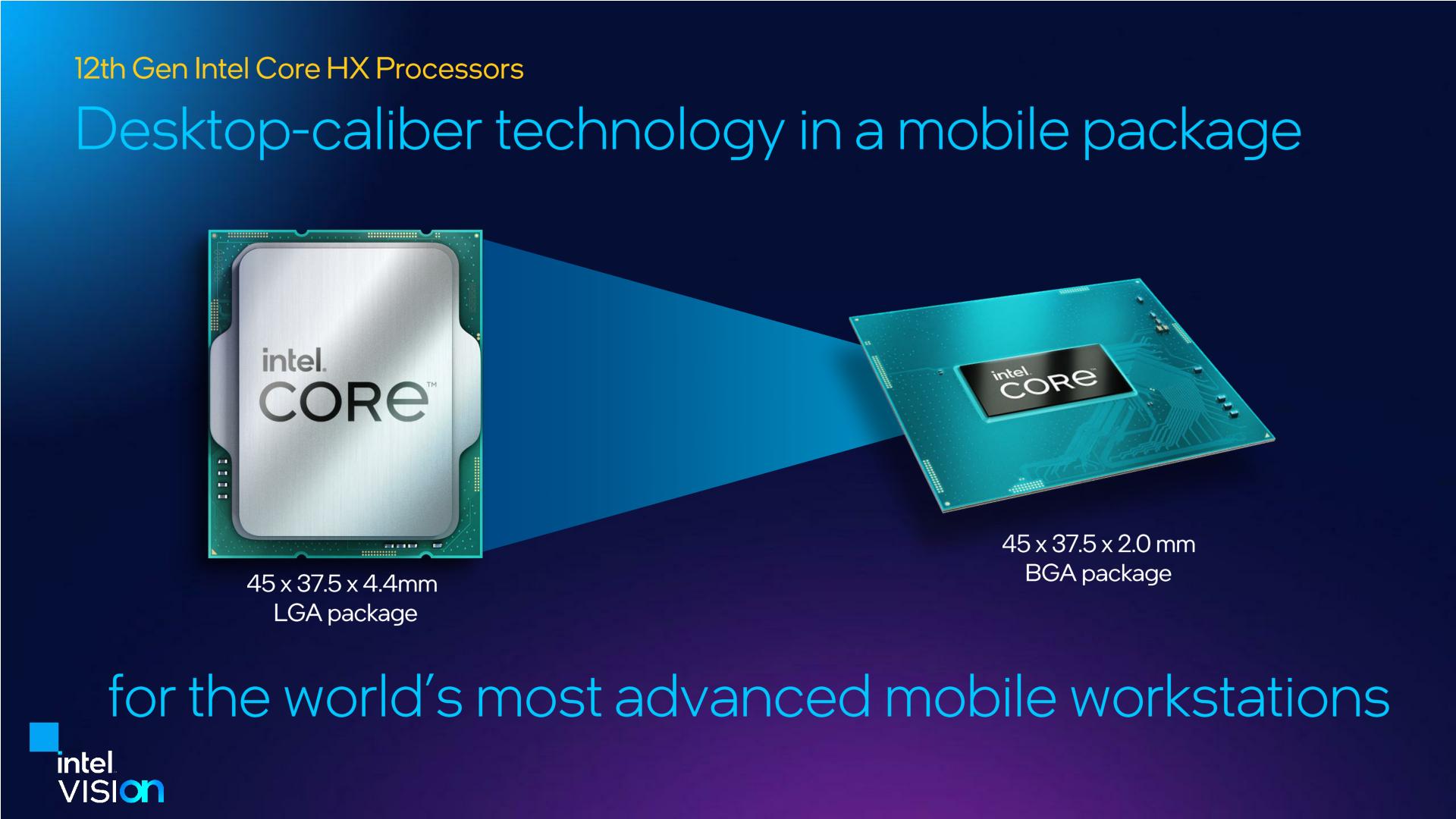 Intel adds seven new ultra powerful HX processors to its 12th Gen ...