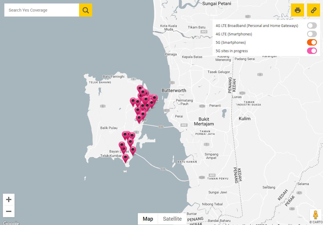 Yes 5G coverage is now available in Ipoh - SoyaCincau
