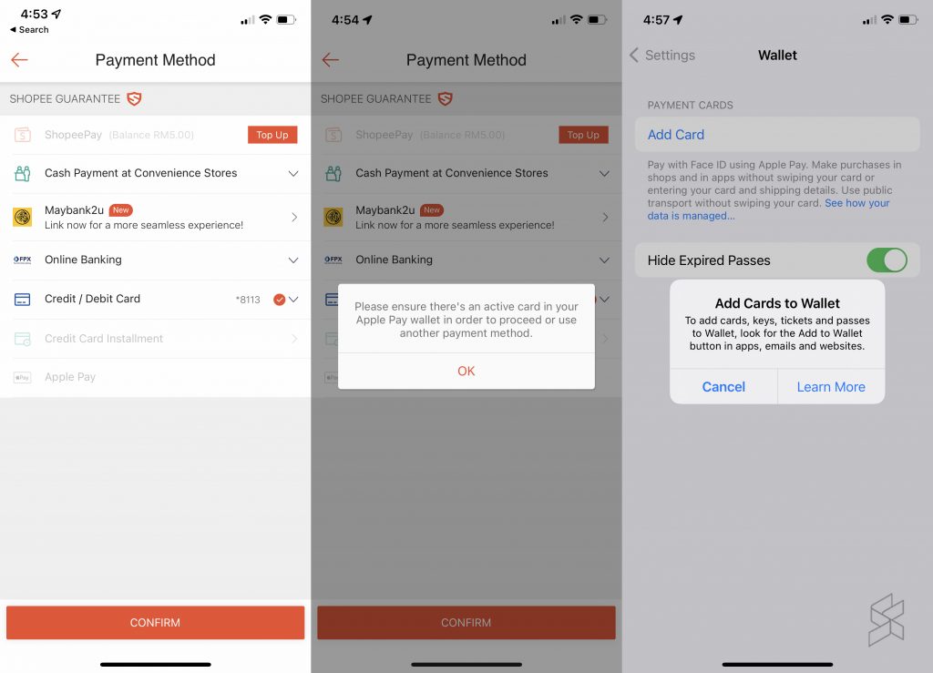 Shopee app in Malaysia shows Apple Pay option for payments, are we ...