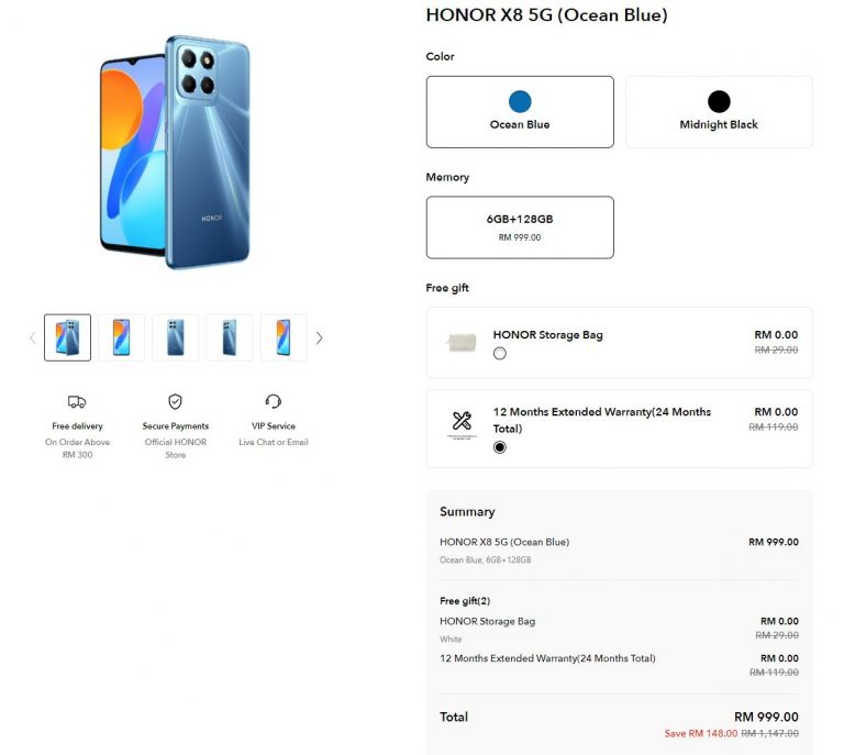 Honor X8 5G: Honor Malaysia's new 5G phone under RM1,000 - SoyaCincau