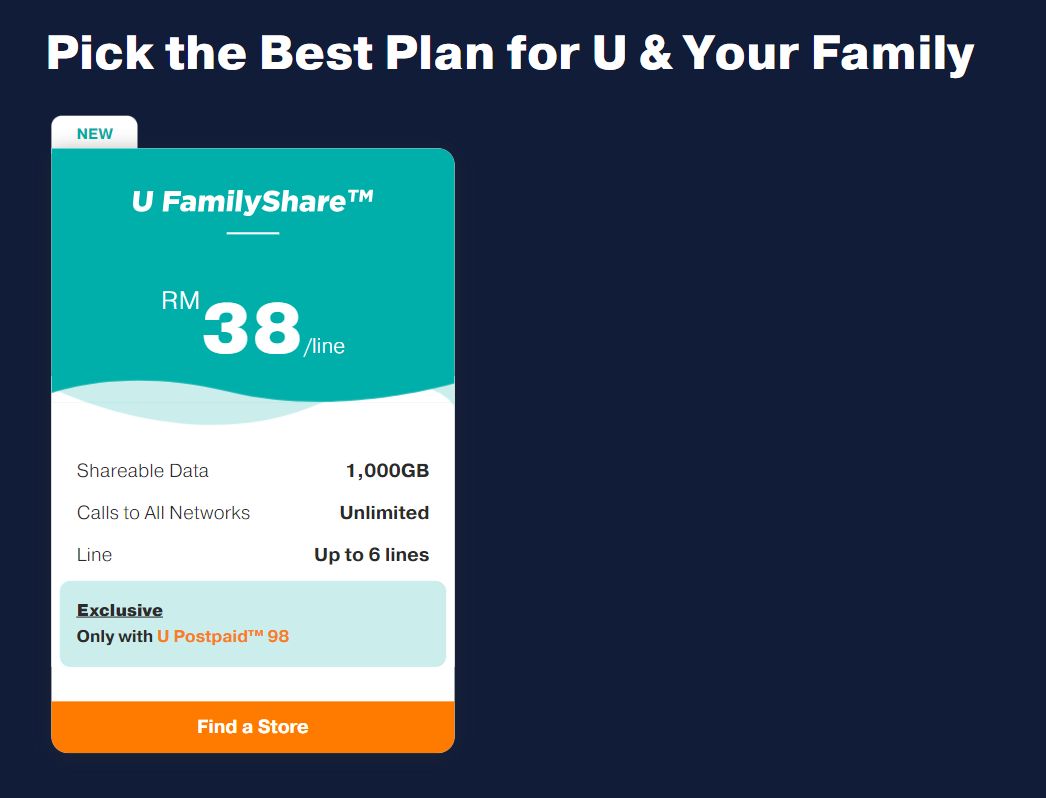 U Mobile's new postpaid offers 1000GB data and unbeatable international ...
