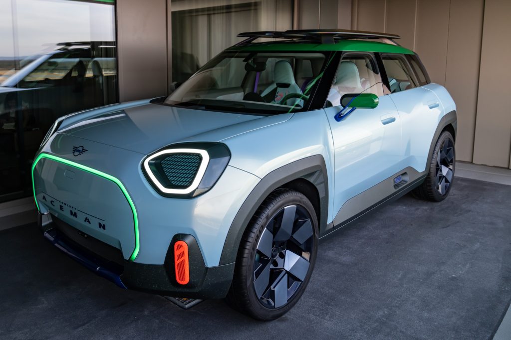 This Mini electric SUV has a Pokémon Mode that lets Pikachu take over ...