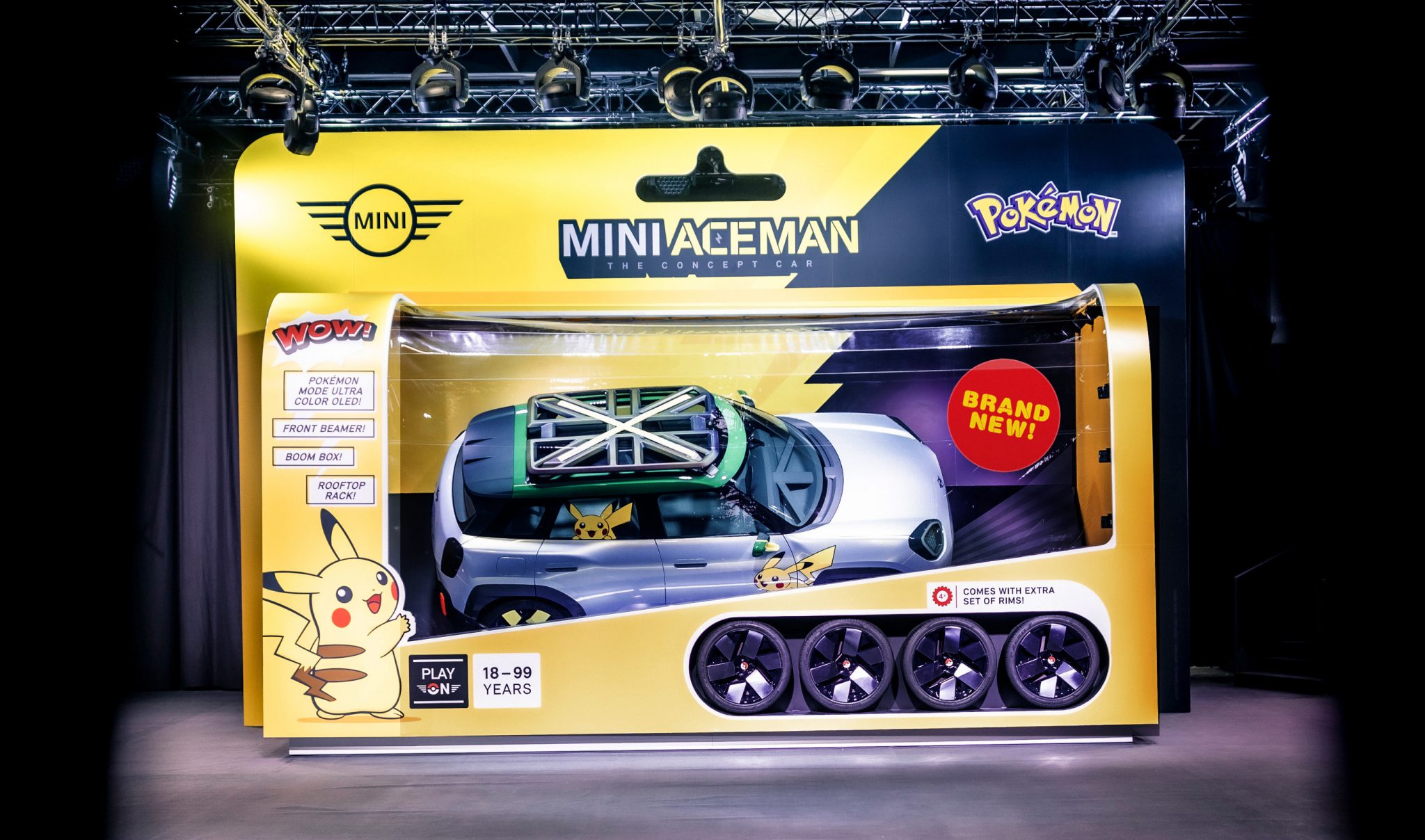 This Mini electric SUV has a Pokémon Mode that lets Pikachu take over ...