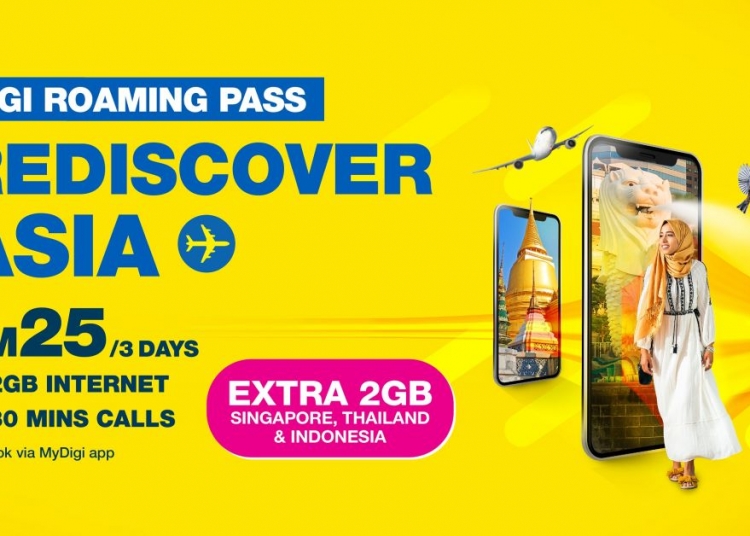 Digi offers 4GB data roaming for three days in Singapore, Thailand and Indonesia for RM25 ...