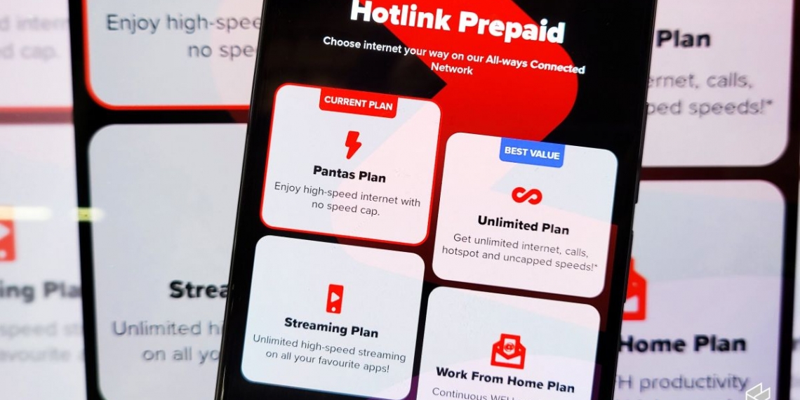 Hotlink has two new "unlimited" prepaid plans with 100GB FUP for WFH and streaming - SoyaCincau