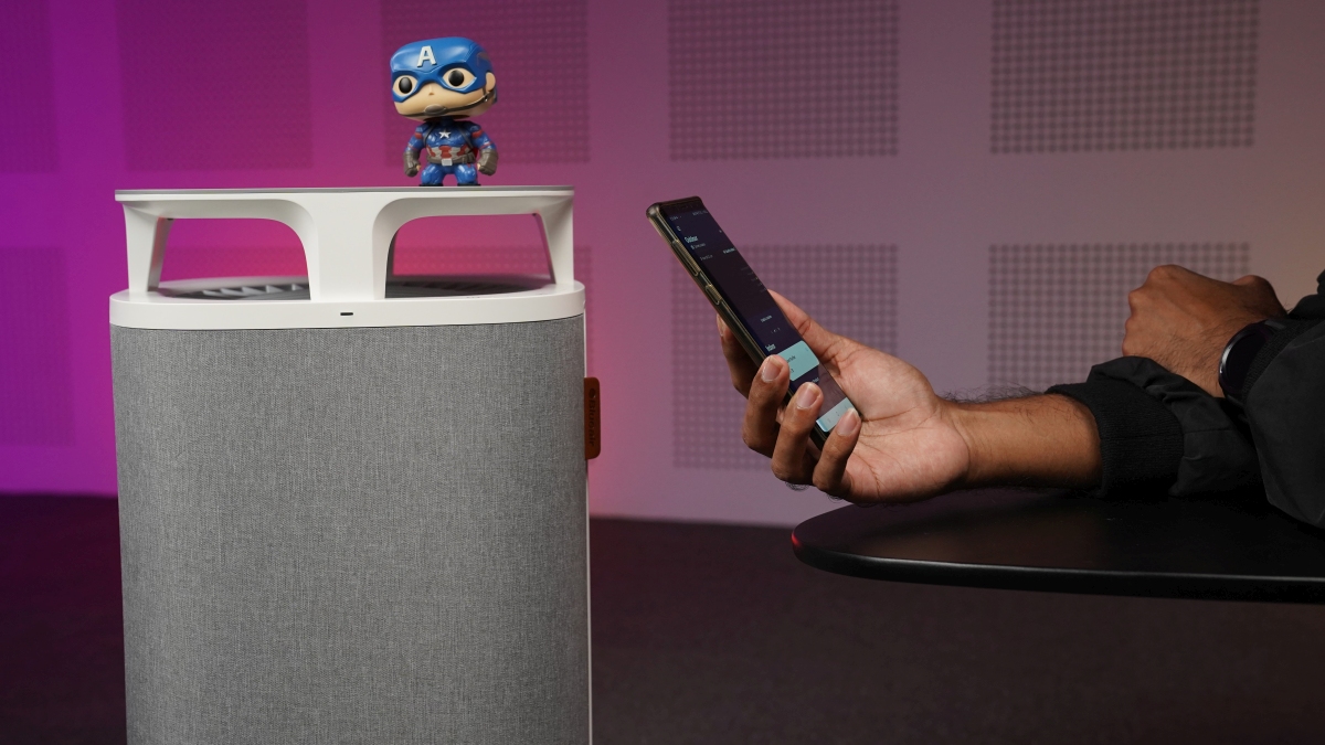 With a Scandinavian style, the Blueair DustMagnet™ air purifier might ...