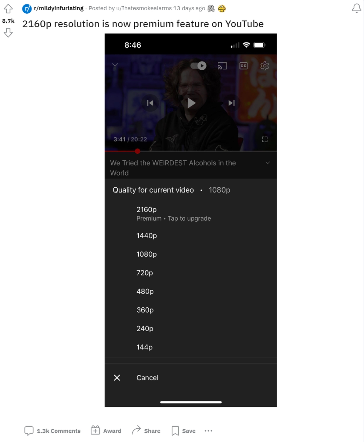 Would YouTube limit 4K video to Premium subscribers? - SoyaCincau