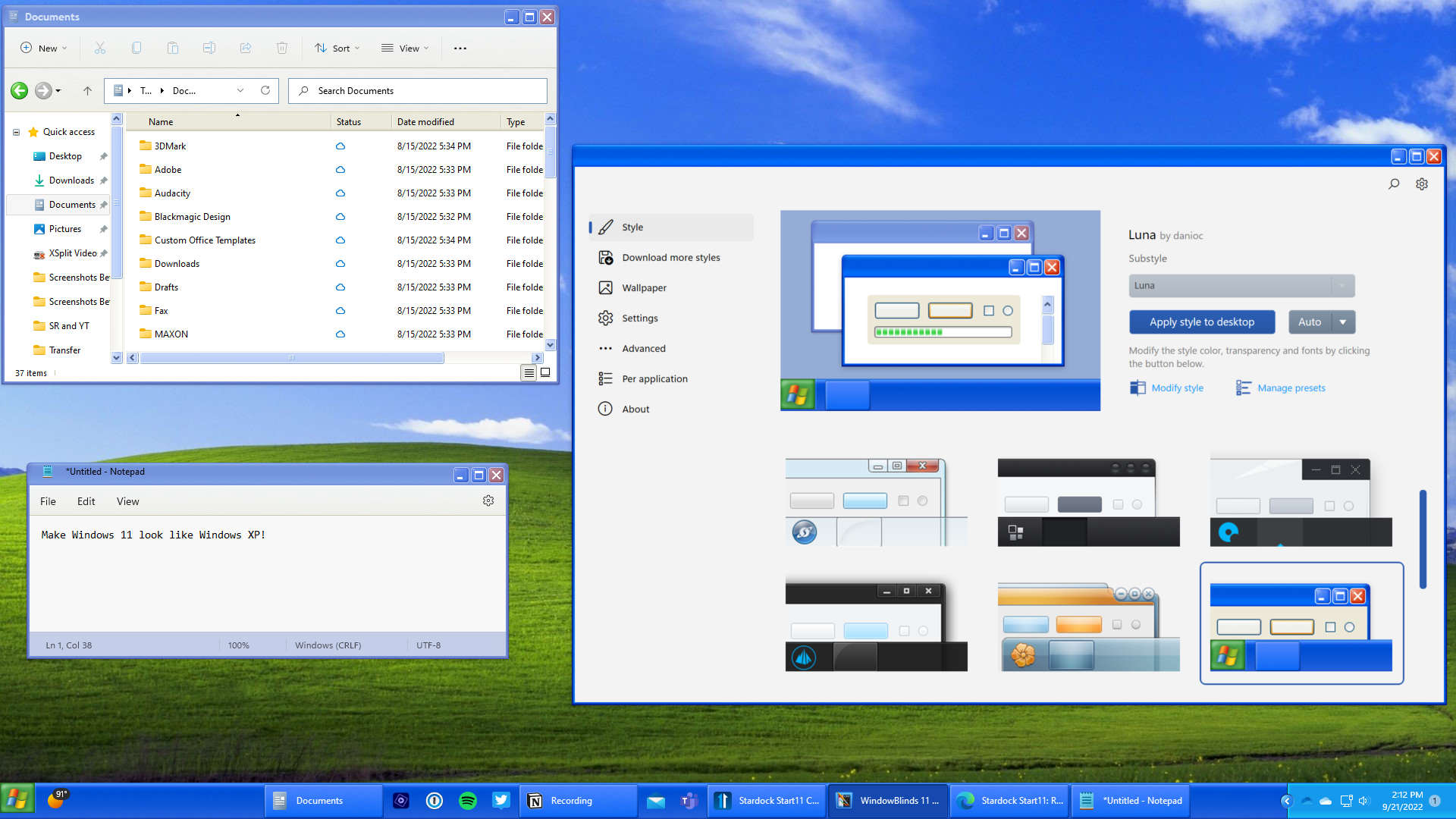This app lets you turn Windows 11 into Windows XP - SoyaCincau