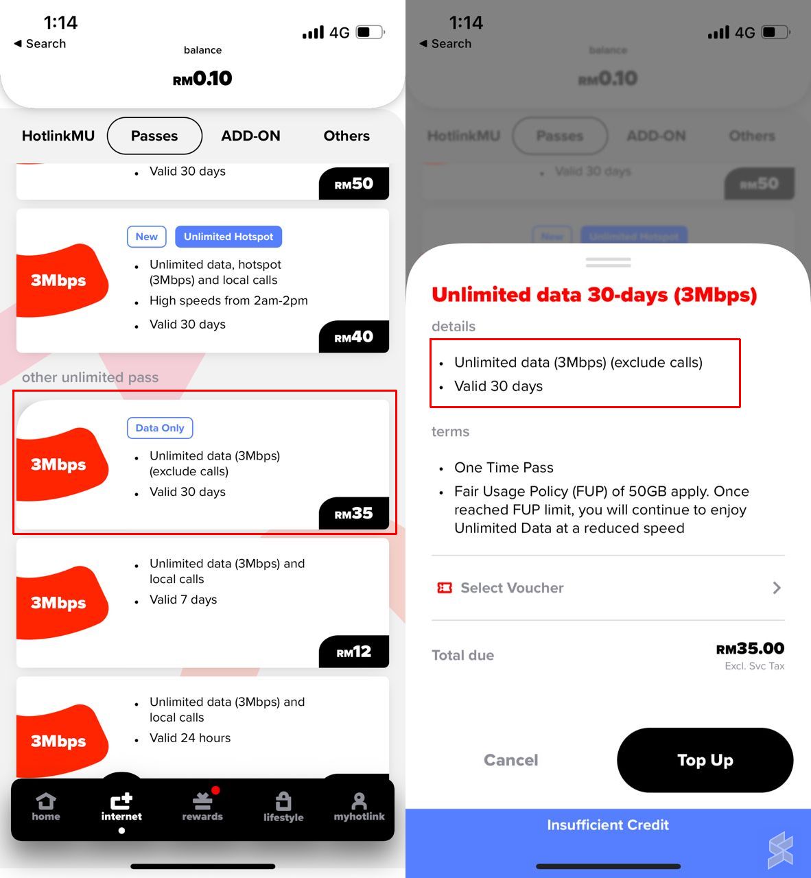 Maxis removes unlimited calls from its Hotlink Prepaid Unlimited RM35 ...
