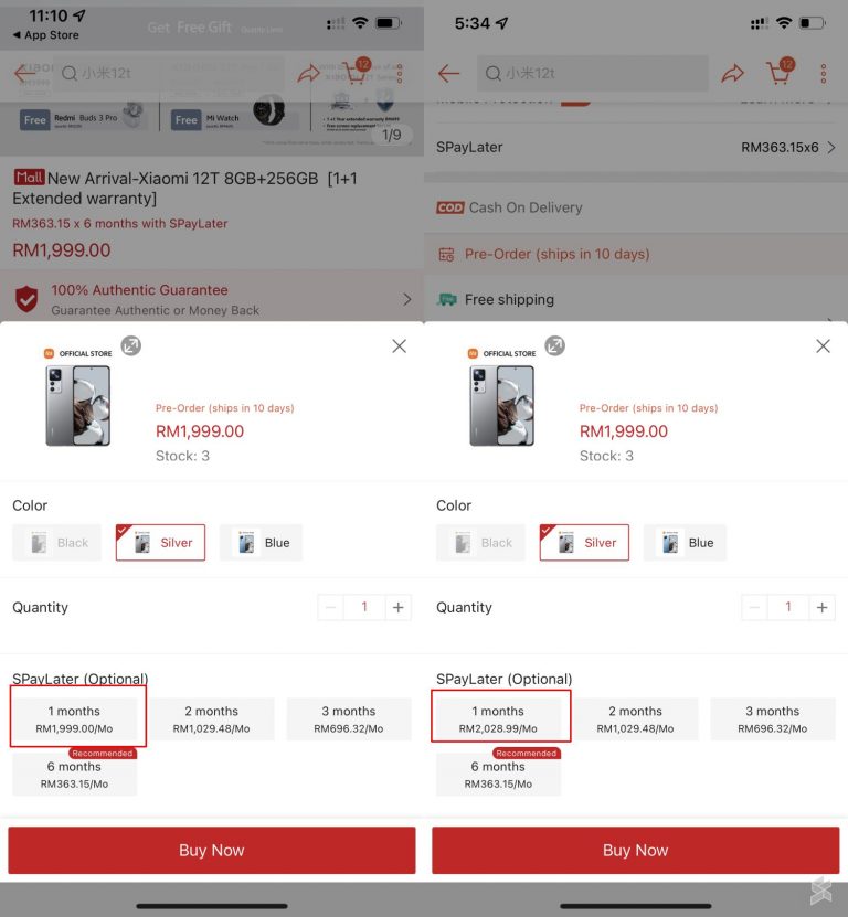 SPayLater: Shopee's Buy Now Pay Later is charging a 1.5% fee even if ...