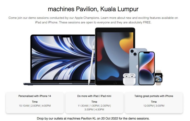 Deal: Malaysia's first Apple Premium Partner Store has special deals ...
