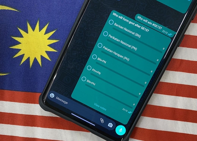 Ahead of GE15, WhatsApp rolls out polling feature in Malaysia - SoyaCincau