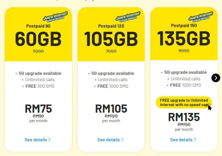 Digi rolls out 5G services on 10 November for these postpaid plans ...