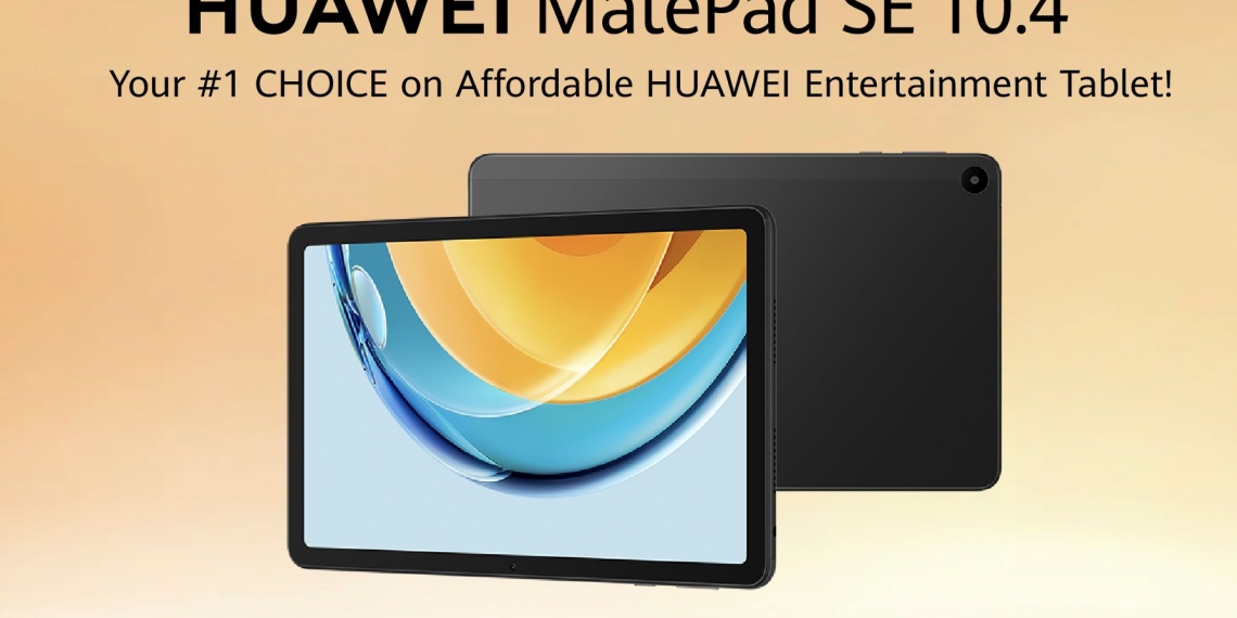 Huawei MatePad SE 10.4 tablet gets RM300 instant rebate for a limited ...