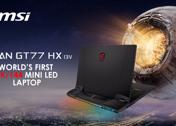 MSI Titan GT77: This is the world's first laptop with a 4K 144Hz Mini ...