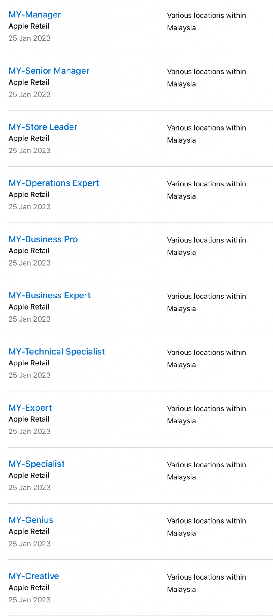 You can still apply to work at Malaysia's first Apple Store - SoyaCincau