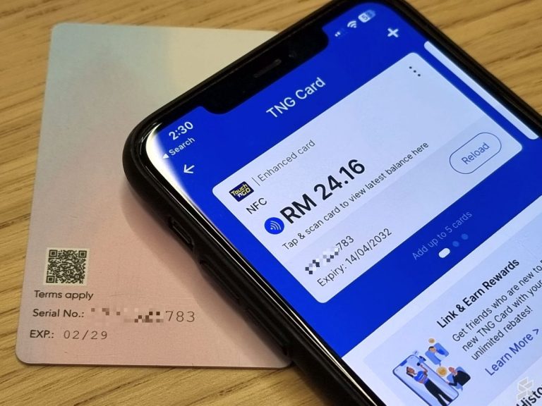 TNG eWallet: How to use TNG Card balance instead of eWallet SOS Balance feature? - SoyaCincau