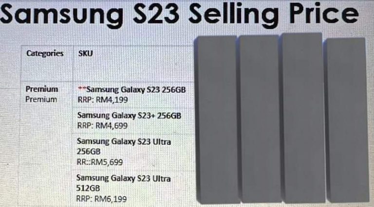 Samsung Galaxy S23: Is this the official pricing in Malaysia? - SoyaCincau