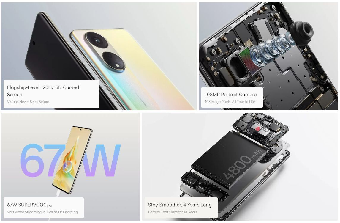 Oppo Reno 8T Malaysia: 108MP camera, curved 120Hz display and 67W ...