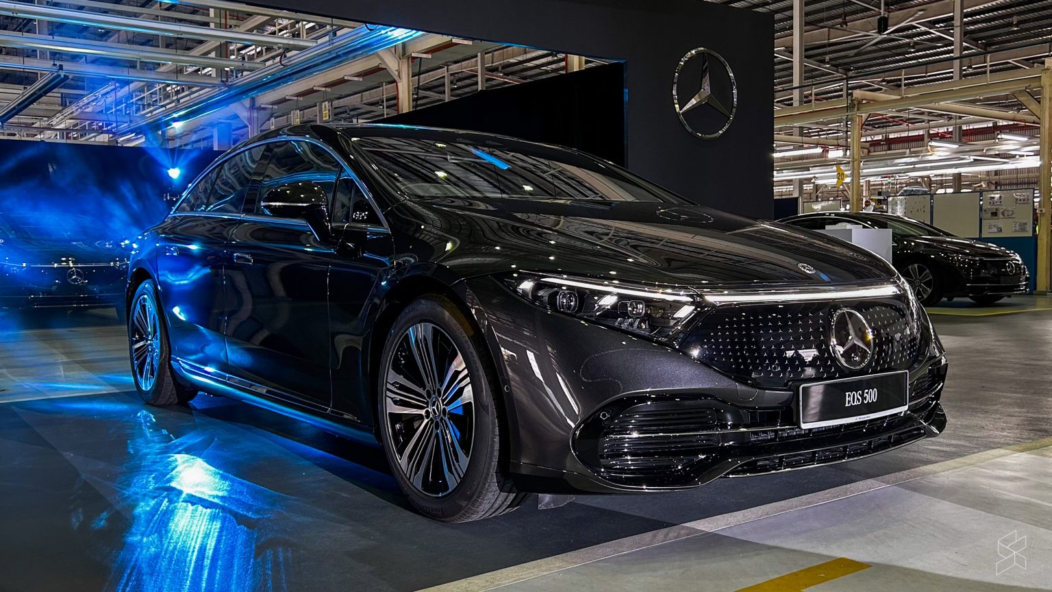 Mercedes-Benz EQS500 CKD Malaysia: luxury EV gets more power and is ...